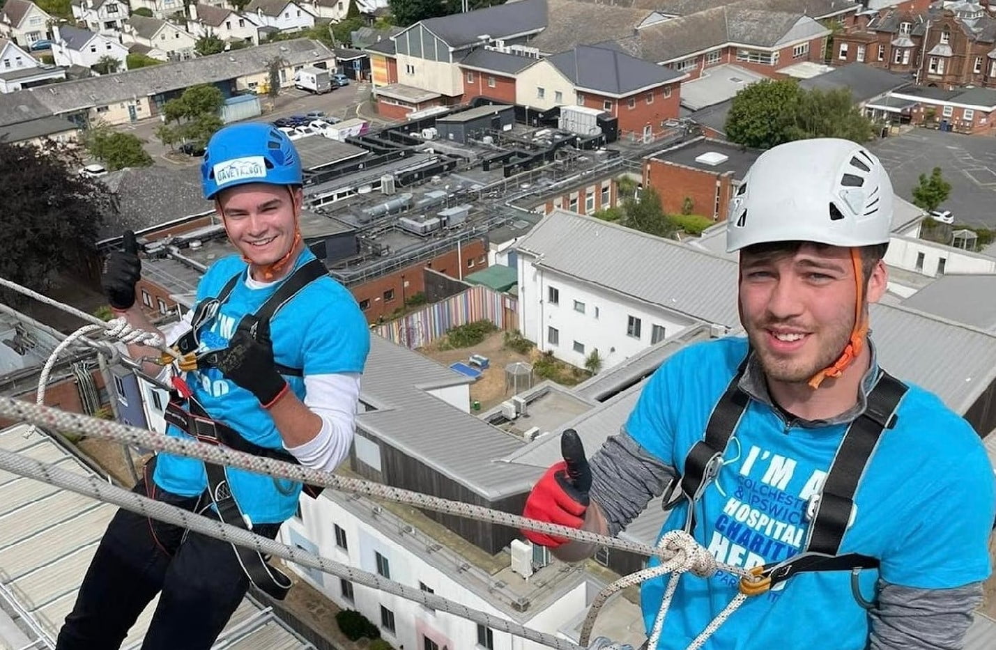 Blossom Appeal charity abseil - Beardwell
